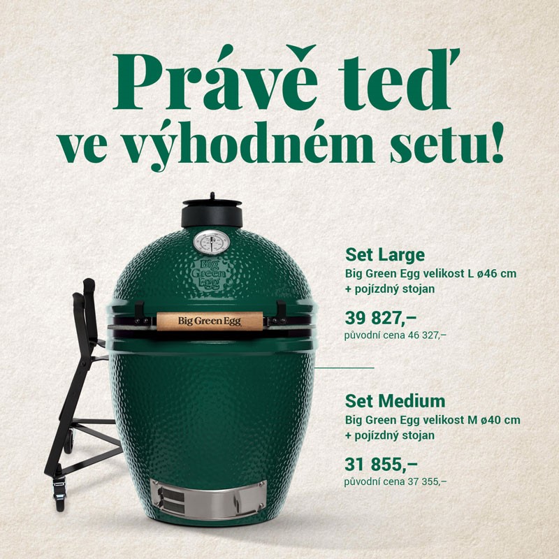 Výhodný Big Green Egg set :: GABASOL
